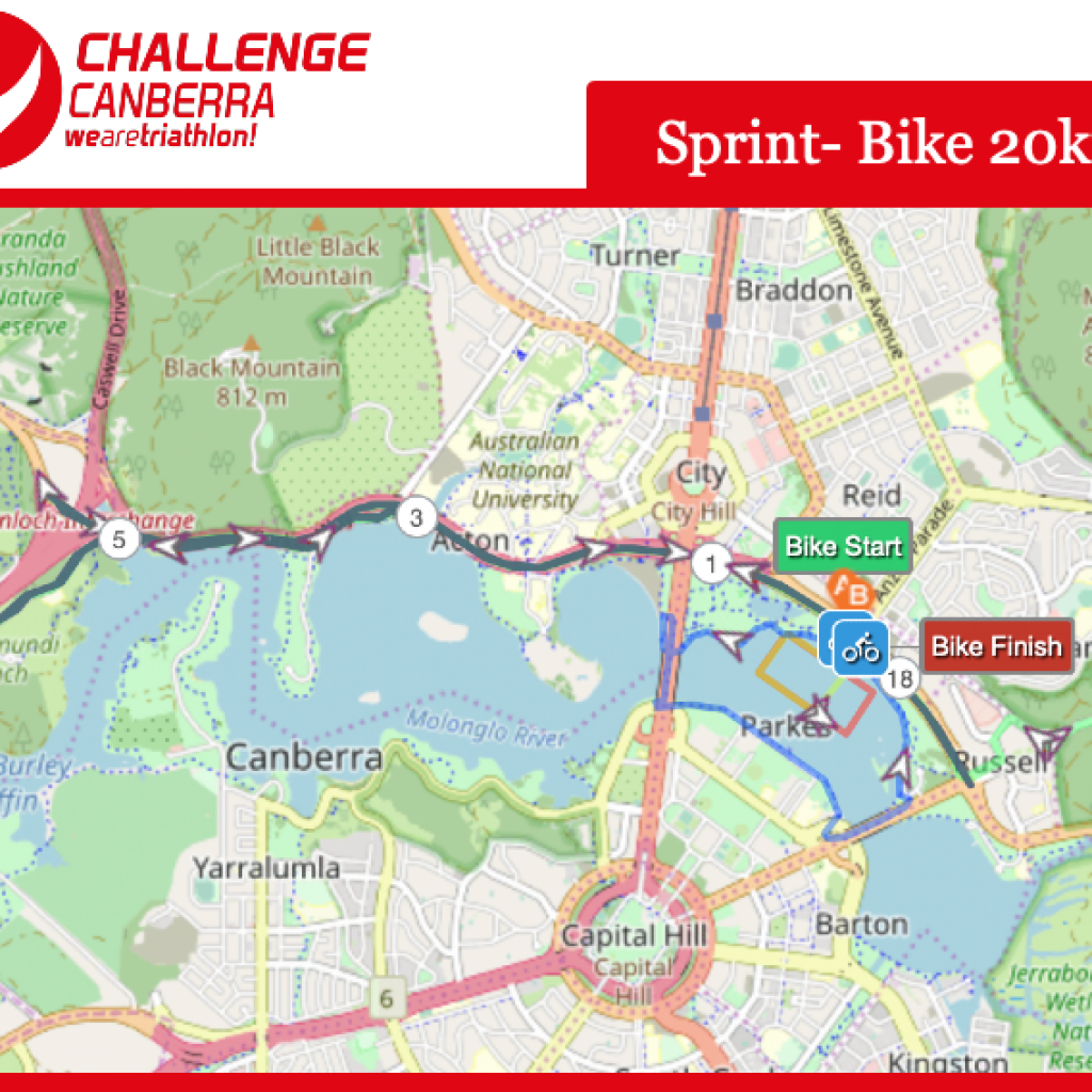 Sprint Distance - Challenge Canberra